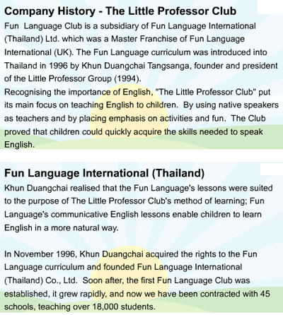 Job Openings at Fun Language International (Thailand) Ltd. / Pasa Hansa ...
